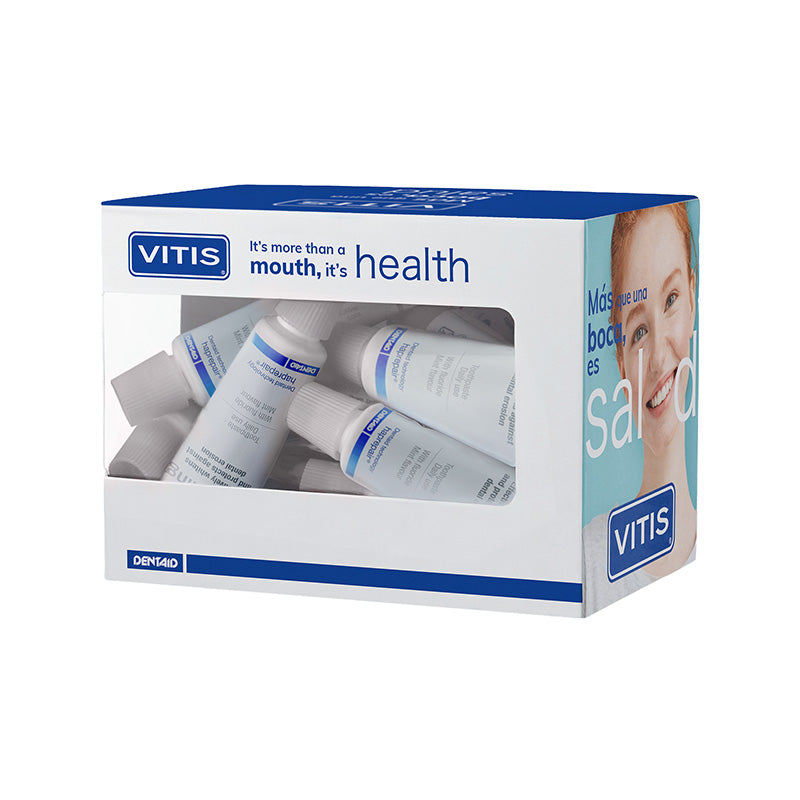 VITIS Whitening Toothpaste Travel Box | 20 x 15ml Tubes | Dent.O.Care ...